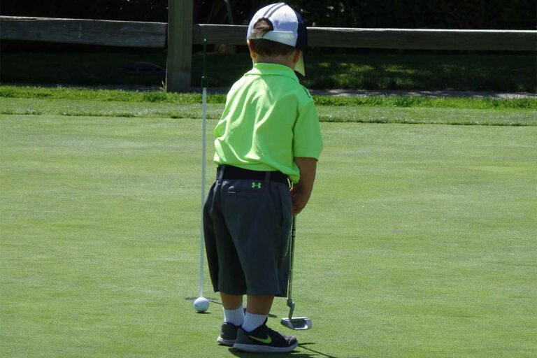 My Best Golf Putting Game for Kids | One, Two, Follow Through